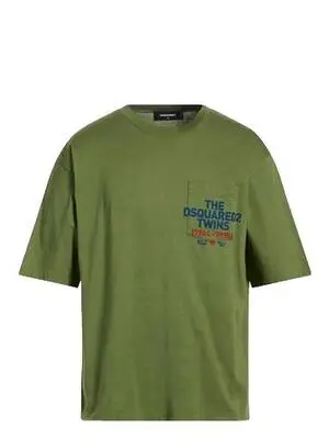 Dsquared2 T-shirt Size Cotton - Green