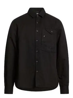 C.P. COMPANY C. P. Company Shirt Midnight Size Cotton, Linen - Black