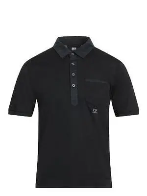 C.P. COMPANY C. P. Company Polo Shirt Rust Size Cotton - Black