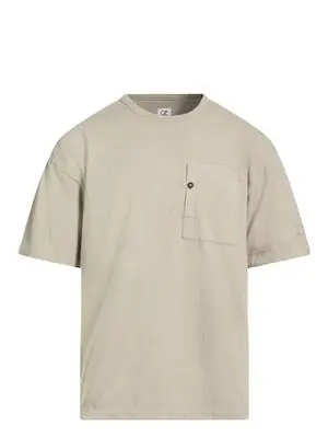 C.P. COMPANY C. P. Company Man T-shirt Light Grey Size S Cotton Grey