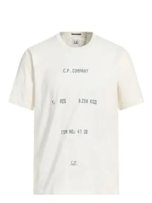 C.P. COMPANY C. P. Company T-shirt Slate Size Cotton - White