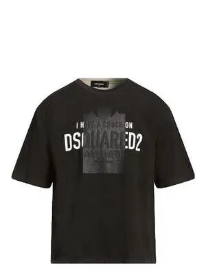 Dsquared2 T-shirt Size Cotton - Black