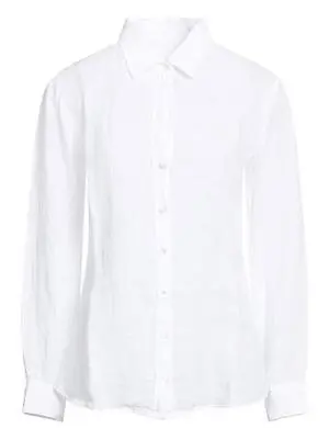 120% Lino Linen Shirt - White