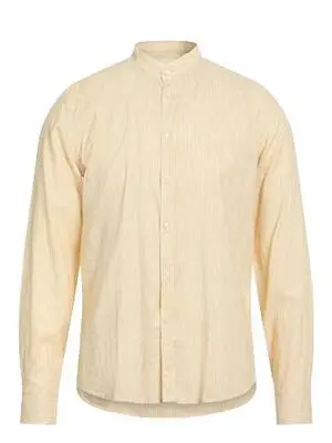 MANUEL RITZ Shirt Size Linen, Cotton - Beige