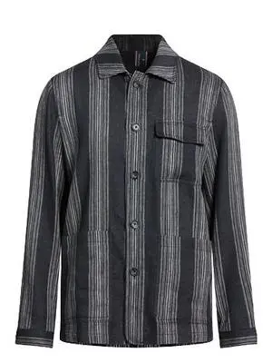PAOLONI Shirt Midnight Size Polyester, Cotton, Linen - Blue