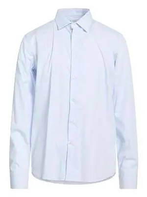 MANUEL RITZ Shirt Azure Size Cotton - Blue