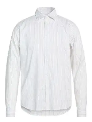 MANUEL RITZ Shirt Size Cotton, Elastane - Off White
