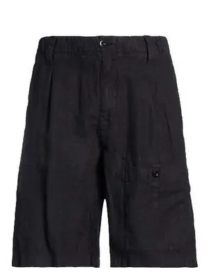 C.P. COMPANY Linen Bermuda Shorts - Blue