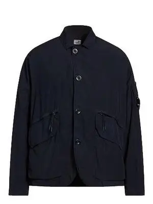 C.P. COMPANY C.P. Company Single-Breasted Jacket Blue