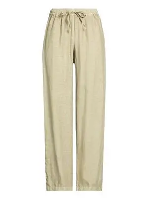 120% Lino Linen Straight-leg Pants - Sage Green