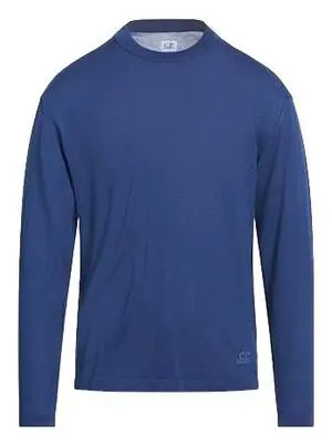 C.P. COMPANY Cotton Knit Sweater - Blue