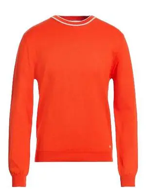 MANUEL RITZ Sweater In Linen And Cotton - Red