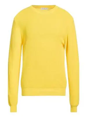 MANUEL RITZ Cotton Sweater - Yellow