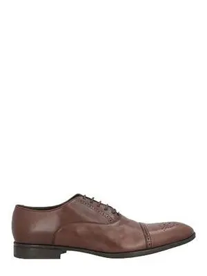 DOUCAL'S Lace-up Oxford Shoes - Brown