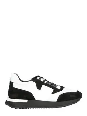 CERRUTI 1881 Cow Leather Sneakers - Black