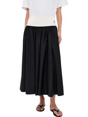 Polo Ralph Lauren Midi Skirt - Atlantic