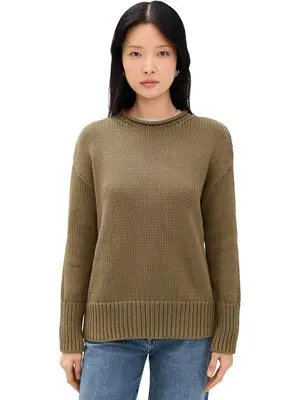 LA LIGNE Solid Marina Sweater - Tan