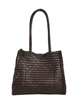 Madewell Woven Lexington Tote Bag - Coffee Bean