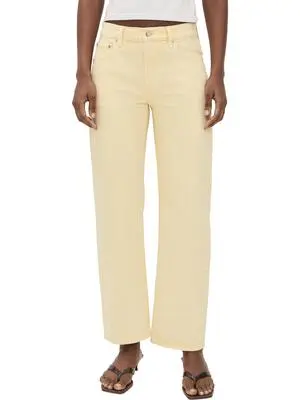 PISTOLA Lexi Straight Leg Jeans - Day Glow