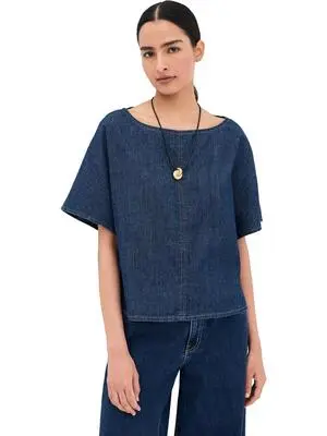 TWP Simple Denim Tee