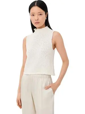 SABLYN Atticus Roll Neck Cropped Tank