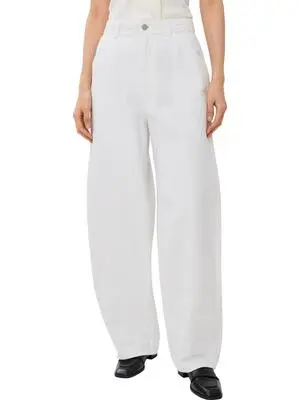 LEMAIRE Oversized Jeans - Milk
