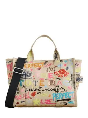 Marc Jacobs The Medium Tote - Beige Multi