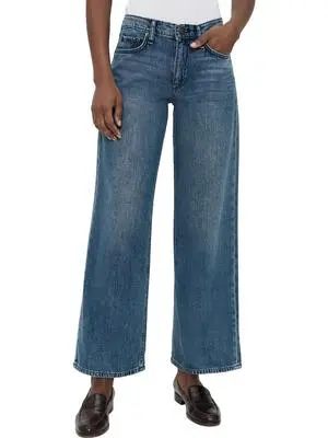 Rag & Bone Featherweight Saige Ankle Straight Jeans - River