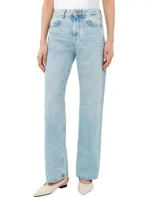 Bite Studios Ease Cotton Denim Jeans - Brushed Light Blue