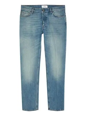 LARDINI Relaxed Tapered-leg Jeans - Denim