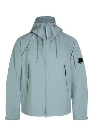 C.P. COMPANY Hooded Pro-tek Shell Jacket - Silver