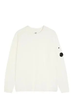 C.P. COMPANY Cotton Jumper - White