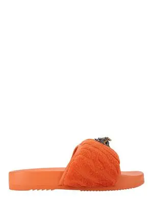 Kurt Geiger Terry Eagle Puff Slides - Orange
