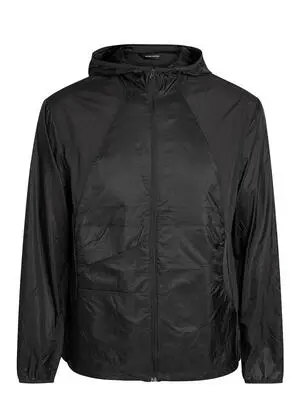 HIKING PATROL Orbit Lt Hooded Nylon Jacket - Black