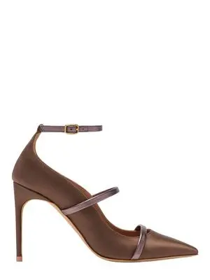 MALONE SOULIERS Diaz 90 Heeled Pumps - Nude