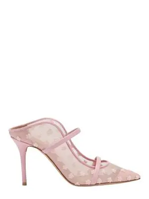 MALONE SOULIERS Maureen Heeled Mules - Pink