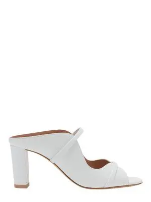 MALONE SOULIERS Norah Heeled Sandals - White