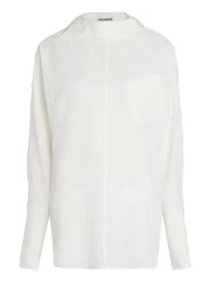 Issey Miyake Odd Cotton Shirt - White