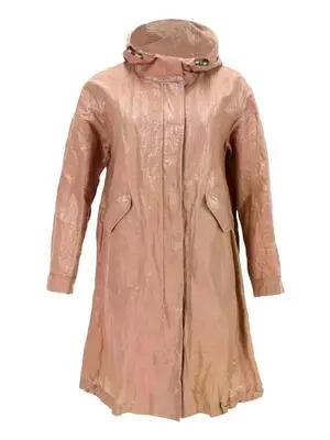 Brunello Cucinelli Hooded Raincoat - Brown