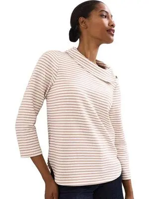 PHASE EIGHT Remy Textured Top - Camel