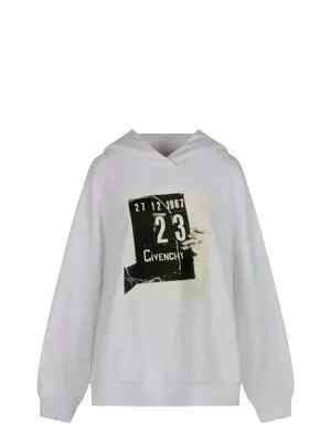 Givenchy Graphic Hoodie - White
