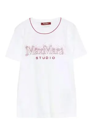 Max Mara Logo T-shirt - White