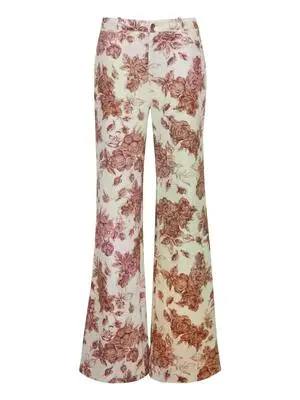 CARA CARA Annie Floral-Pattern Trousers