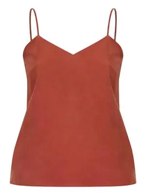 Max Mara V-neck Top - Brown