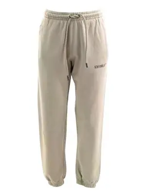 Off-White Drawstring Sweatpants - Neutrals