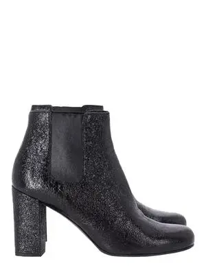 Saint Laurent Chelsea Leather Boots - Black