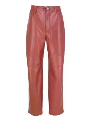 Nanushka Straight-leg Trousers - Brown