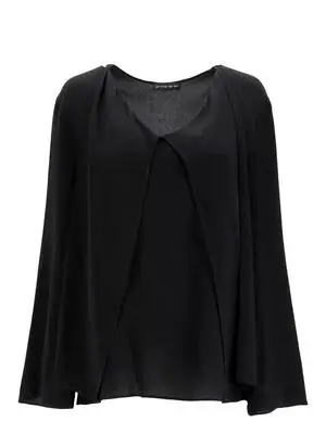 Etro V-neck Long-sleeve Blouse - Black