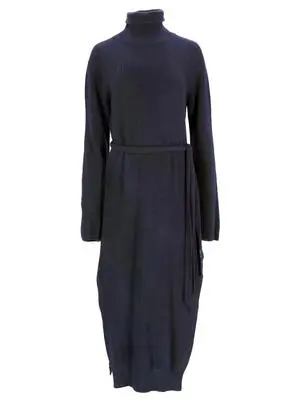 Nanushka Ribbed-knit Midi Dress - Blue