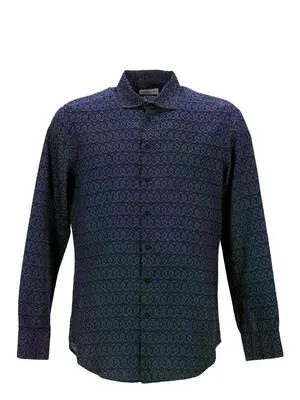 Etro Logo-print Shirt - Blue